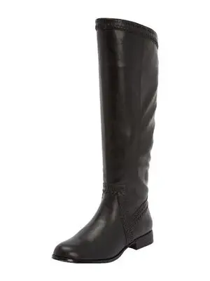 COMFORTVIEW The Malina Tall Wide Calf Boots - Black