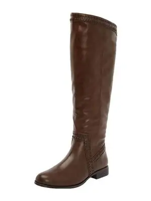 COMFORTVIEW The Malina Tall Wide Calf Boots Brown