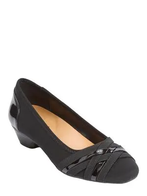 COMFORTVIEW The Quinlan Slip-on Pump - Black