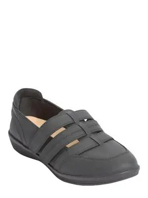 COMFORTVIEW Ellis Orthotic Flat - Black