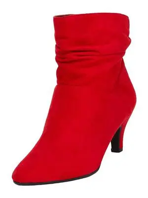 COMFORTVIEW The Kourt Bootie Bright Ruby