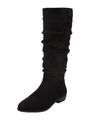 COMFORTVIEW Shelly Wide Calf Boots - Black