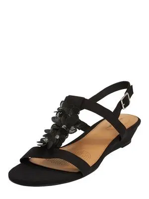 COMFORTVIEW The Carina Slingback Sandal - Black