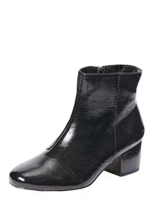 COMFORTVIEW The Sidney Bootie - Black Patent