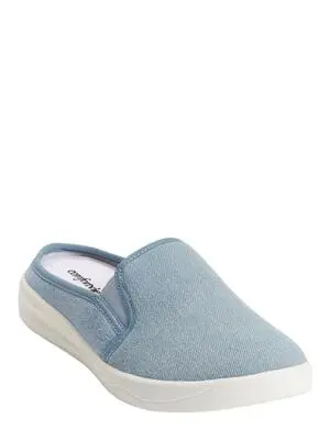 COMFORTVIEW Camellia Slip-on Sneaker Mule - Light Denim