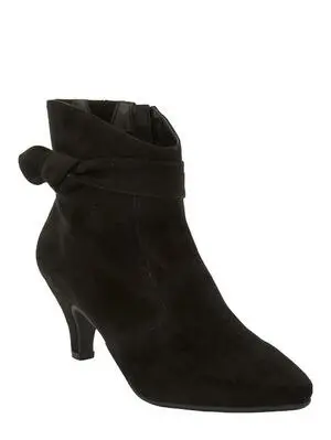 COMFORTVIEW Corrine Bootie Black