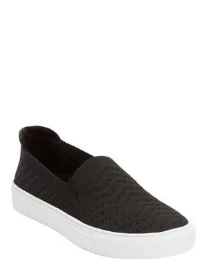COMFORTVIEW Alena Slip-on Sneaker With Print - Black