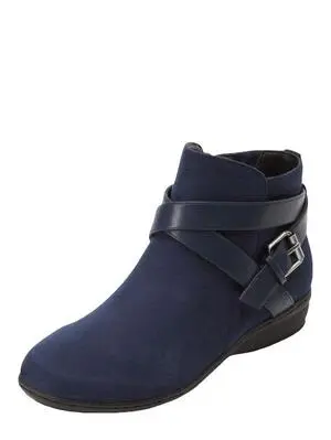 COMFORTVIEW The Bronte Bootie Navy