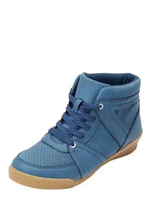 COMFORTVIEW Sport High-top Sneakers - Denim
