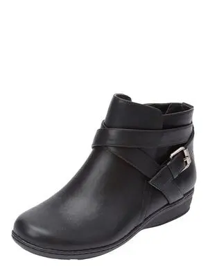 COMFORTVIEW The Bronte Bootie - Black