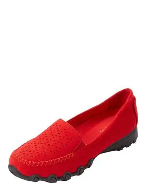 COMFORTVIEW Pax Slip-On Flat Red