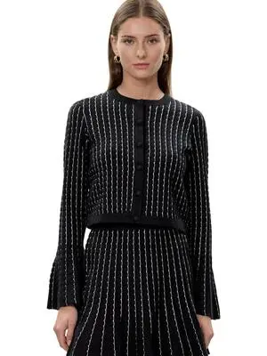 Rebecca Taylor Dorothy Cardigan - Black
