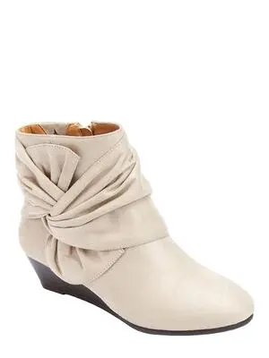 COMFORTVIEW The Inez Bootie - Oyster Pearl