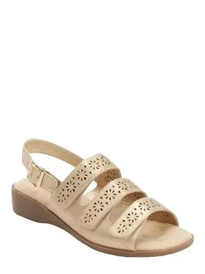 COMFORTVIEW The Sutton Sandal Champagne