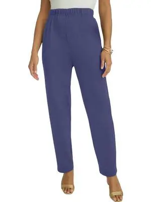 JESSICA LONDON Straight Leg Pant Deep Dusk