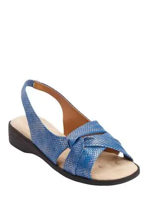 COMFORTVIEW The Pearl Slingback Sandal Navy