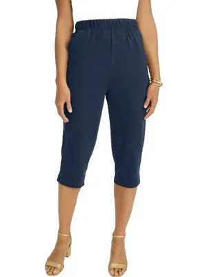 JESSICA LONDON Soft Ease Capri Navy