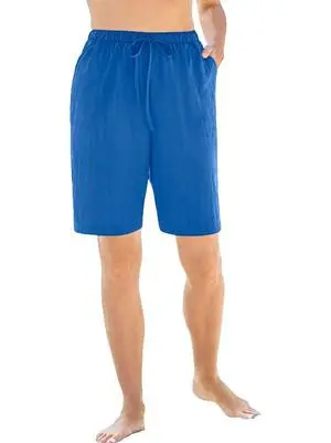 SWIM 365 Taslon® Cover Up Board Shorts With Built-in Brief - Dream Blue