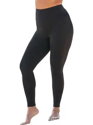SWIM 365 360° Powermesh High-waist Swim Legging - Black