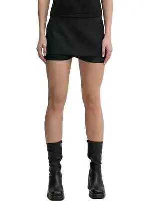HELIOT EMIL Layered Shorts - Black