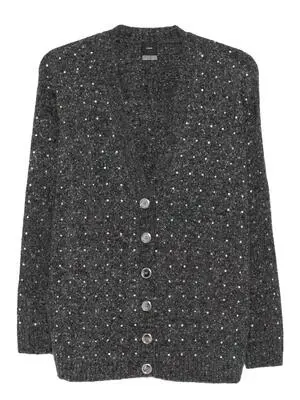 PINKO Crystal-Embellished Cardigan