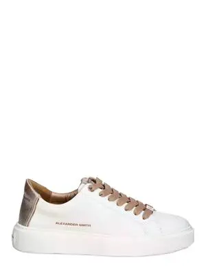 ALEXANDER SMITH Leather Lace-Up Sneakers