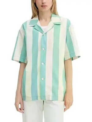 SUNNEI Striped Short-Sleeve Shirt