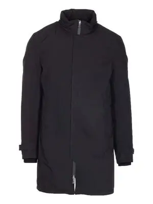 Herno Zip-fastening Padded Coat - Black