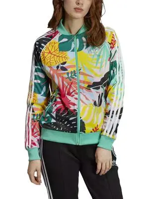 Adidas Stadium Tropicalage Track Jacket - Green
