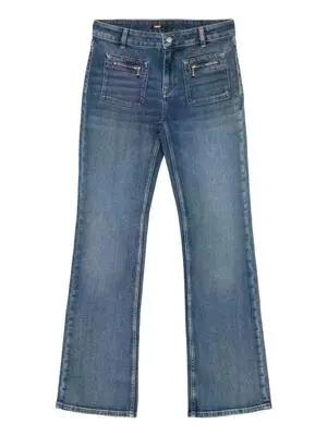 Maje Zip-pocket Jeans - Blue