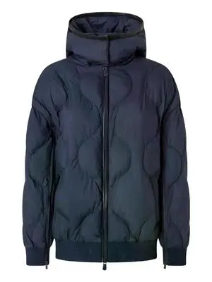 Pinko Hooded Puffer Jacket - Blue