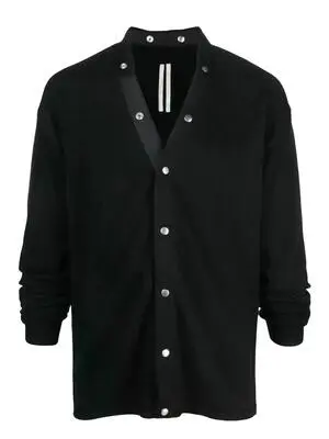 Rick Owens Button-fastening Cardigan - Black