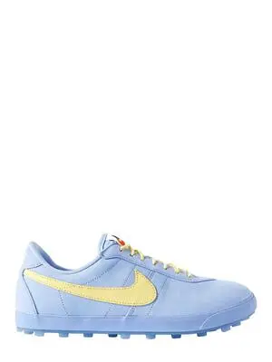 Nike Astrograbber Leather-trimmed Nubuck Sneakers - Blue