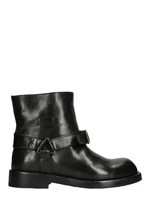 Officine Creative Beryl Leather Boots - Black