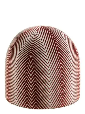 Missoni Ziggy Striped Velvet Pouf - Multi
