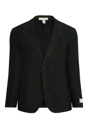 Massimo Alba Catch2 Wool Prince Of Wales Sport Coat - The Verde
