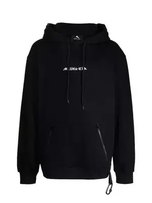 MAUNA KEA Logo-print Cotton Hoodie - Black