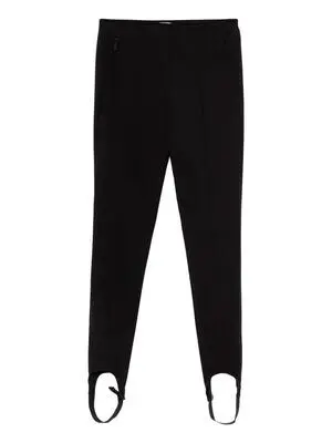 Tibi Compact Ultra Stretch Knit Stirrup Leggings - Black