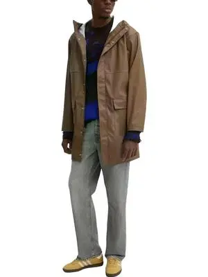 Herschel Supply Co. Flap-pocket Hooded Coat - Brown