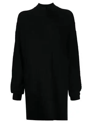 RtA Tropical Cassia Oversized Dress - Black