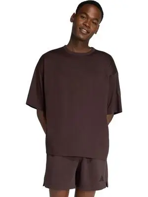 Adidas Soft Lux Tee - Shadow Brown