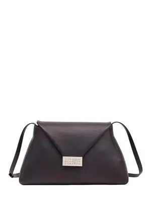 MAISON MARGIELA Leather Shoulder Bag - Black