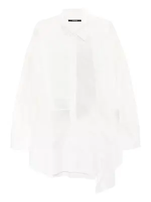 SONGZIO Asymmetric Shirt - White