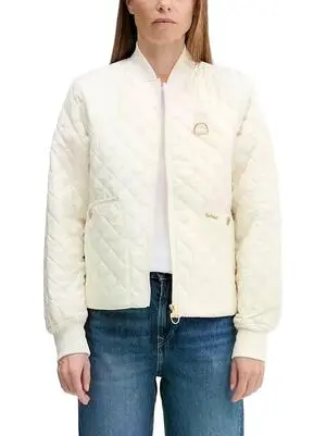 Barbour Quilted Bomber Jacket - Neutrals