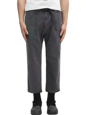 Gramicci Belted Cotton Trousers - Grey