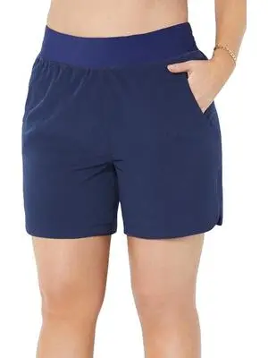 SWIMSUITS FOR ALL Quick-dry Swim Short - Navy