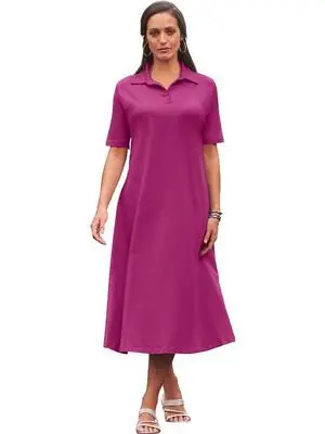 JESSICA LONDON Jessica London Midi Dress Raspberry