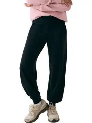 LOLE Flow Mid-Rise Sweatpants Black