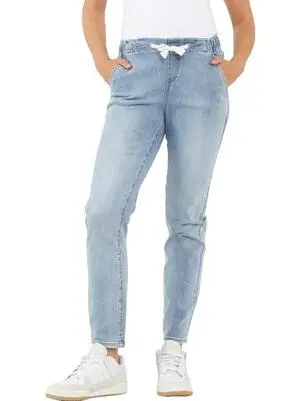 RIPE MATERNITY Denim Jogger - Light Blue