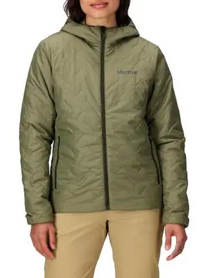 MARMOT Monoquilt Hooded Jacket Olive Grove